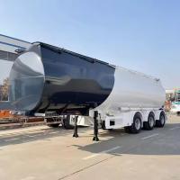 China CIMC 3 axles Carbon Steel 40KL 36cbms Pavement Petroleum Asphalt Bitumen Palm Oil Fuel tank for sale