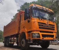 China SHACMAN 6*4/8*4 Dump Truck Semi Trailer Engineered For Efficient Transport Of Bulk Materials And Waste  In Africa for sale
