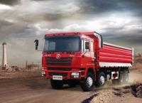 China SHACMAN 6*4/8*4 Dump Truck Semi Trailer Engineered For Efficient Transport Of Bulk Materials And Waste  In Africa for sale