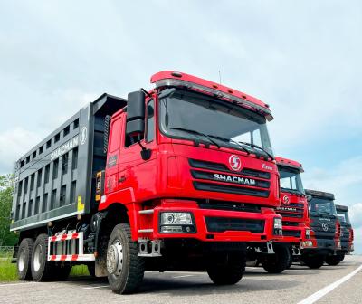China SHACMAN 6*4/8*4 Dump Truck Semi Trailer Engineered For Efficient Transport Of Bulk Materials And Waste  In Africa for sale