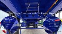 China Heavy-Duty Multi Axles Flatbed Semi Trailer For Stable And Efficient Transportation Of Oversized Loads for sale