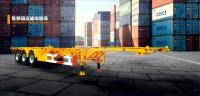 China 3 Axles High Quality Heavy Load Capacity Trailer Skeleton Parts Container Transportation for sale