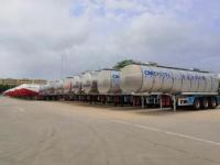 China Fuel Tanker Semi Trailer For Safe And Efficient Transportation Of Liquid Fuel And Hazardous Materials for sale