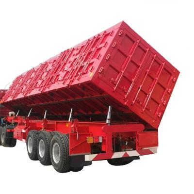 China 3-Axles Tipping Coal Mine Transportation Semi Trailer Engineered For Efficient Transportation Unloading Of Sand Coal for sale