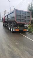 China Africa Heavy-Duty Dump Truck Semi Trailer: Engineered for Efficient Transportation and Unloading of Bulk Materials and Waste for sale