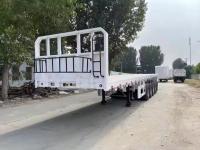 China CIMC 5 Axles 40ft Extendable Stretch Cargo Flatbed Deck Truck Tractor Semi-Trailer for sale