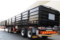 China High Quality Steel Excellent Engine Rugged and Durable South Africa Truck Bodies Dropside Trailer for sale