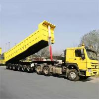 China CIMC Best-Selling Quality Heavy-Duty Cargo Transport Truck Trailer Dump Truck for sale
