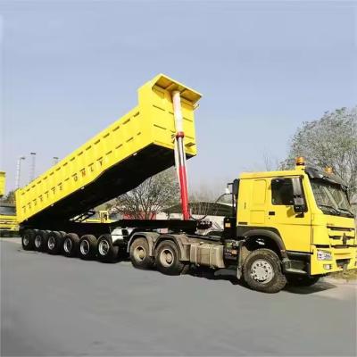 China CIMC Best-Selling Quality Heavy-Duty Cargo Transport Truck Trailer Dump Truck for sale