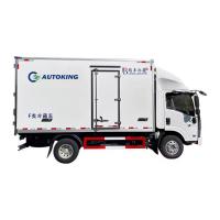 China CIMC Refrigerator Truck 4*2 LHD Refrigerated Truck Trailer Food Refrigerator Freezer Truck Insulated for Sale for sale