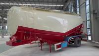China Vehicle Master 3 Axles 60cbm Cement Tanker Trailer Bulk Cement Tank Trailers Dry Bulk Cement Semi Trailer for sale