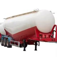 China Vehicle Master 3 Axles 60cbm Cement Tanker Trailer Bulk Cement Tank Trailers Dry Bulk Cement Semi Trailer for sale