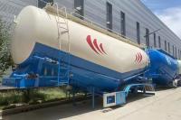 China Vehicle Master 3 Axles 60cbm Cement Tanker Trailer Bulk Cement Tank Trailers Dry Bulk Cement Semi Trailer for sale