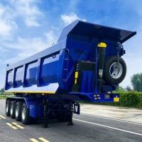 China Africa Heavy-Duty Dump Truck Semi Trailer: Engineered for Efficient Transportation and Unloading of Bulk Materials and Waste for sale