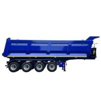 China Africa Heavy-Duty Dump Truck Semi Trailer: Engineered for Efficient Transportation and Unloading of Bulk Materials and Waste for sale