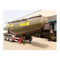 China CIMC 27 CBM Cement Truck Power Semi Commercial Truck Trailers for sale