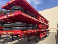China Heavy-Duty Multi Axles Flatbed Semi Trailer For Stable And Efficient Transportation Of Oversized Loads for sale