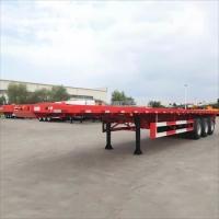China Heavy-Duty Multi Axles Flatbed Semi Trailer For Stable And Efficient Transportation Of Oversized Loads for sale