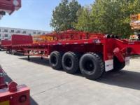 China Heavy-Duty Multi Axles Flatbed Semi Trailer For Stable And Efficient Transportation Of Oversized Loads for sale