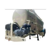 China CIMC Latest Design Of High-strength Three-axis Cement Bulk Powder Tank Trailer for sale