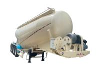 China CIMC Latest Design Of High-strength Three-axis Cement Bulk Powder Tank Trailer for sale