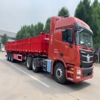 China 3-Axles Tipping Coal Mine Transportation Semi Trailer Engineered For Efficient Transportation Unloading Of Sand Coal for sale