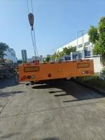 China Customizable Steel Multi Axis CIMC Lowbed Semi-Trailer Truck Trailers for sale