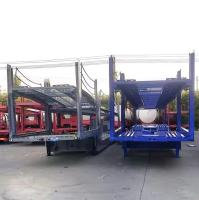 China 2 3 Axle 6 8 10 Car Transport Semi-Trailer Double-Decker Car Trailer for Towing Truck Trailers for sale