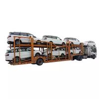 China 2 3 Axle 6 8 10 Car Transport Semi-Trailer Double-Decker Car Trailer for Towing Truck Trailers for sale