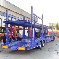 China CIMC 8/10 Cars Carrying Vehicle Car Transporter Trailer Car Carrier Semi Trailer for sale