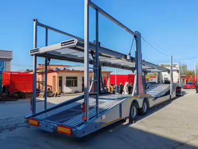 China 40 Ton 60 Ton Car Hauler Trailer 10 Cars Transport Semi Trailer Car Carrier Semi Truck Trailers for sale