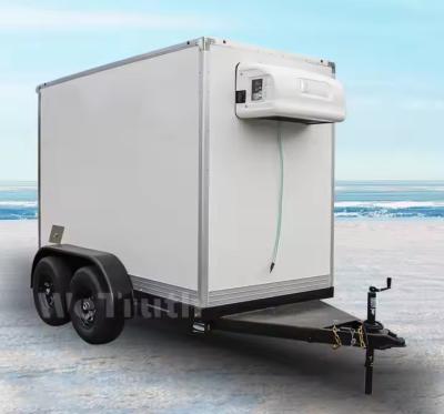 China CIMC Australian Standard Support Custom Size Cold Room Cooling Room Freezer Mobile Refrigerator Trucks Trailer for sale