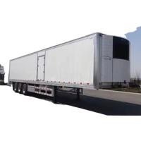 China 40 - 60Tons Semi-Trailer Refrigerator Truck / Refrigerated Container Trailer for Storage Vegetables for sale