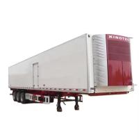 China 40 - 60Tons Semi-Trailer Refrigerator Truck / Refrigerated Container Trailer for Storage Vegetables for sale