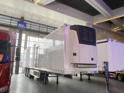 China 3axle Refrigerated Truck Trailer Cryogenic Semi Trailer Freezer Trailer for sale