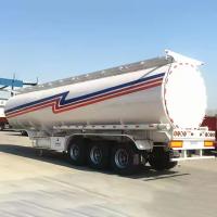 China Fuel Tanker Oil Petrol Fuel Tanker Semi Truck Trailer 40000 45000 Liters Semi-trailer High Strength Steel 70tons for sale