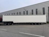 China Versatile CIMC Tarped Semi-Trailer  For Cargo Protection 38600kg Max Payload for sale