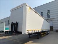 China Versatile CIMC Tarped Semi-Trailer  For Cargo Protection 38600kg Max Payload for sale