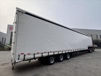 China Versatile CIMC Tarped Semi-Trailer  For Cargo Protection 38600kg Max Payload for sale