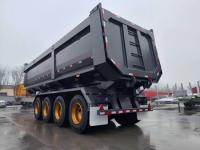 China Africa Heavy-Duty Dump Truck Semi Trailer: Engineered for Efficient Transportation and Unloading of Bulk Materials and Waste for sale