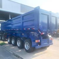 China Africa Heavy-Duty Dump Truck Semi Trailer: Engineered for Efficient Transportation and Unloading of Bulk Materials and Waste for sale