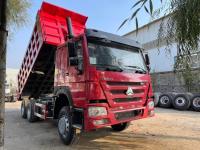 China Second hand Howo Brand 6x4 Dump Truck 375 Horsepower Manual Transmission Diesel Fuel New Condition For Construction In Africa for sale