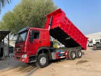 China Second hand Howo Brand 6x4 Dump Truck 375 Horsepower Manual Transmission Diesel Fuel New Condition For Construction In Africa for sale