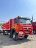 China Second hand Howo Brand 6x4 Dump Truck 375 Horsepower Manual Transmission Diesel Fuel New Condition For Construction In Africa for sale