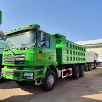 China USED SHACMAN 6*4/8*4 Dump Truck Semi Trailer Engineered For Efficient Transport Of Bulk Materials And Waste  In Africa for sale