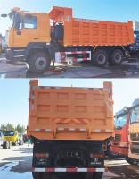 China USED SHACMAN 6*4/8*4 Dump Truck Semi Trailer Engineered For Efficient Transport Of Bulk Materials And Waste  In Africa for sale