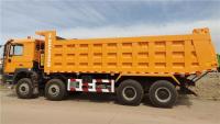 China USED SHACMAN 6*4/8*4 Dump Truck Semi Trailer Engineered For Efficient Transport Of Bulk Materials And Waste  In Africa for sale