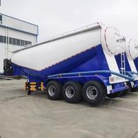 China 3 Axle Cement Tanker Semi Trailer Fly Ash Transport for sale