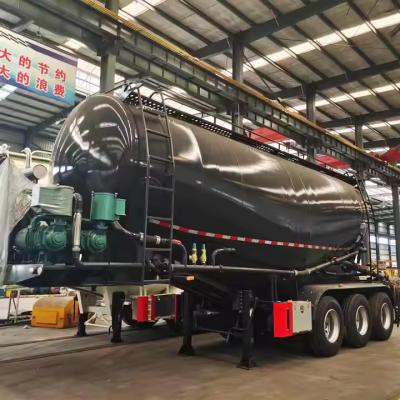 China 3 Axle Cement Tanker Semi Trailer Fly Ash Transport for sale