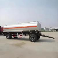 China High Quality DrawBar Fuel Tanker Full Trailer for sale